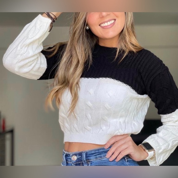 venezuela | Sweaters | Sueter Estilo Crop Top Color Morado | Poshmark